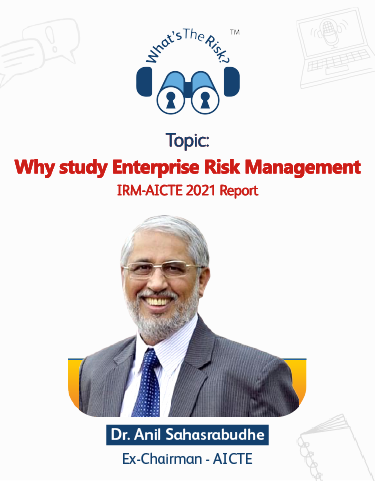 Why Study Enterprise Risk Management - IRM India Affiliate